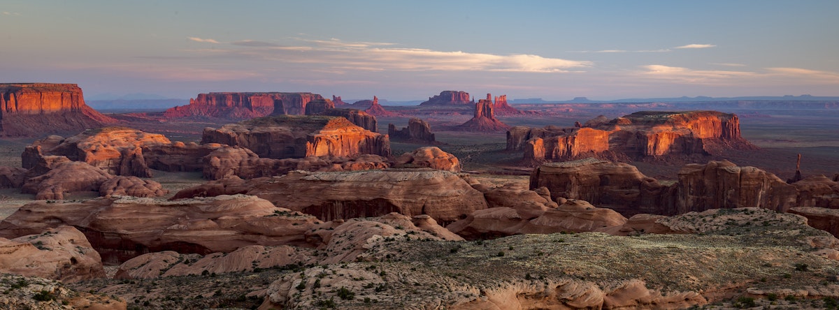 Camp at The View Campground in Monument Valley, The View Campground