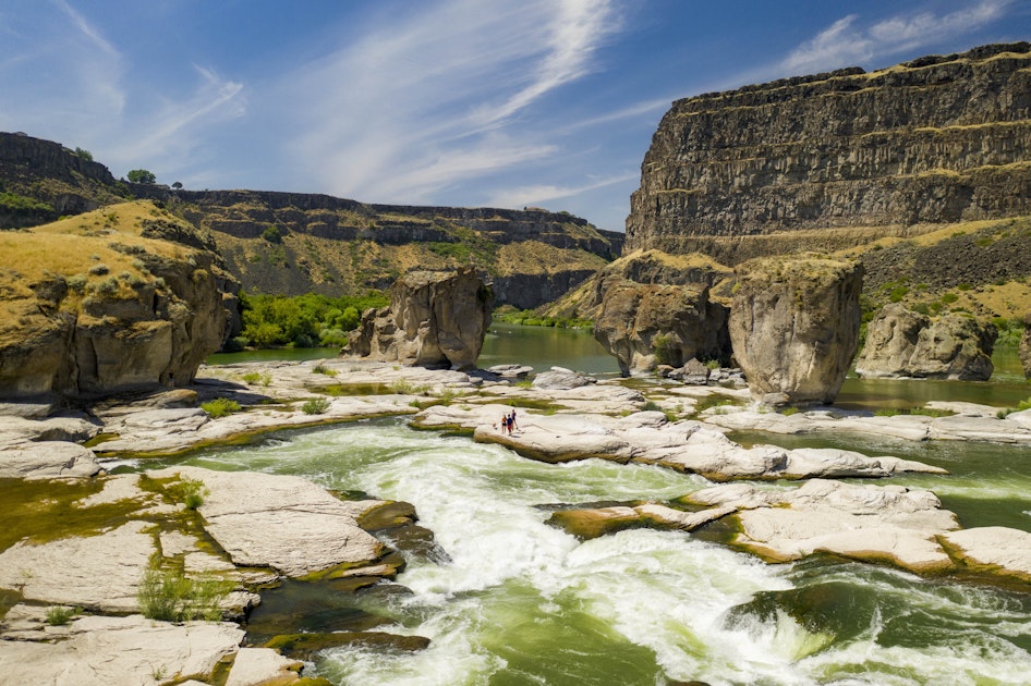 Photograph the Perrine Bridge and Perrine Coulee Falls, Perrine Coulee ...