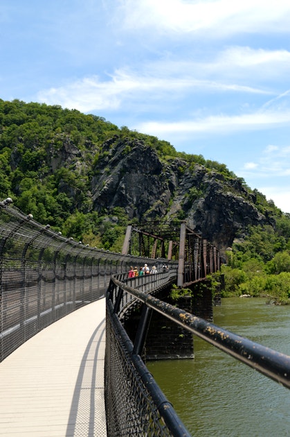 Hike Weverton Cliffs Overlook from Harpers Ferry, Harpers Ferry Shuttle ...