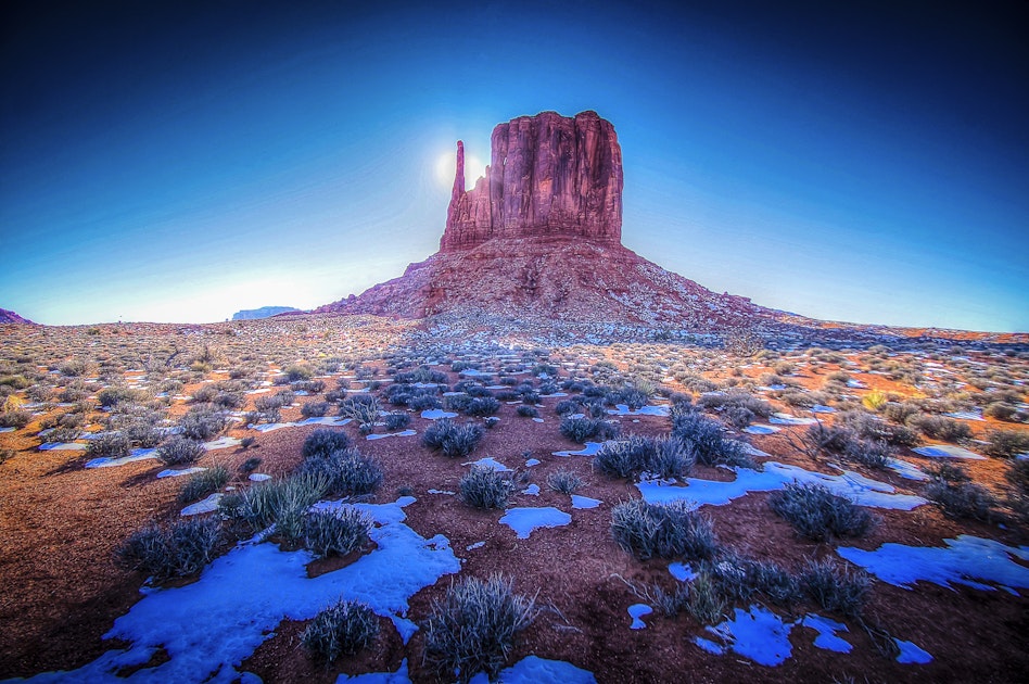 Camp at The View Campground in Monument Valley, The View Campground