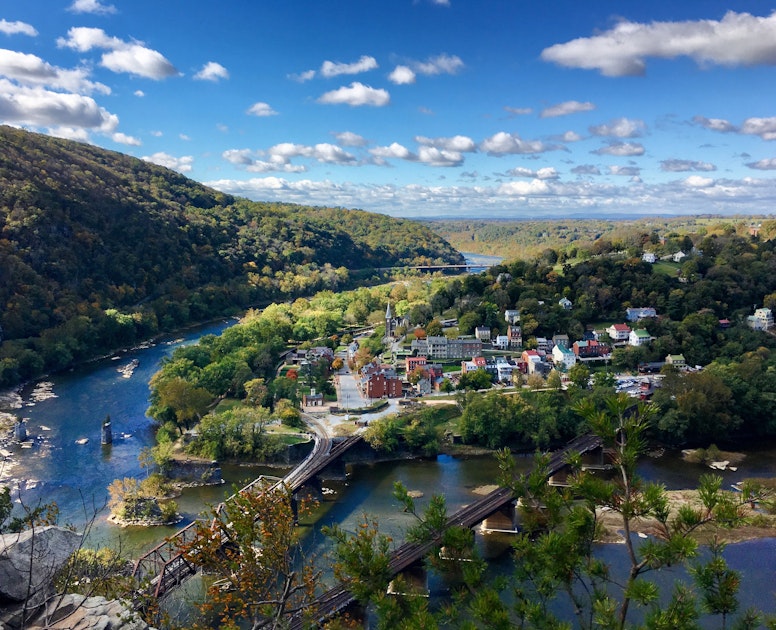 Hike Weverton Cliffs Overlook from Harpers Ferry, Harpers Ferry Shuttle ...